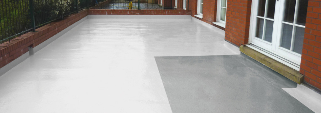 Balcony Flat Roof Coating in Buxton - Roof Recoating